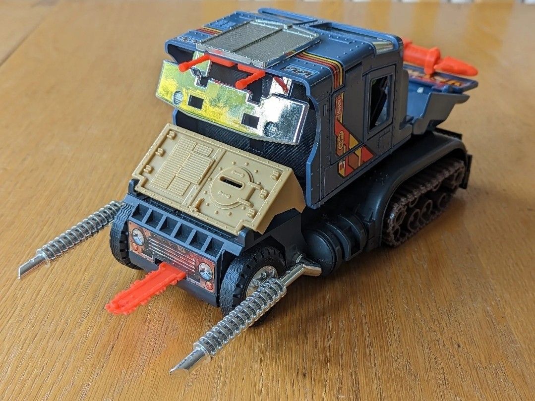 KENNER M.A.S.K. Vintage BULLDOZE Complete Boris Czar Bushkin Figure ...