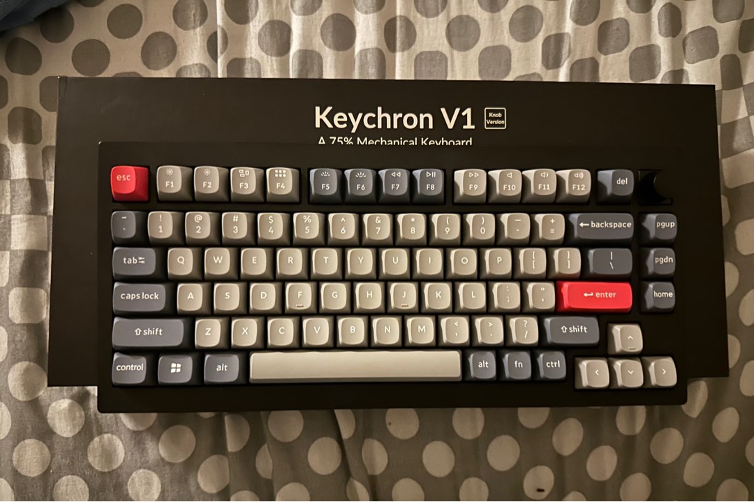 Keychrons V1 Version 2 Qmk Custom Mechanical Keyboard, Computers & Tech ...