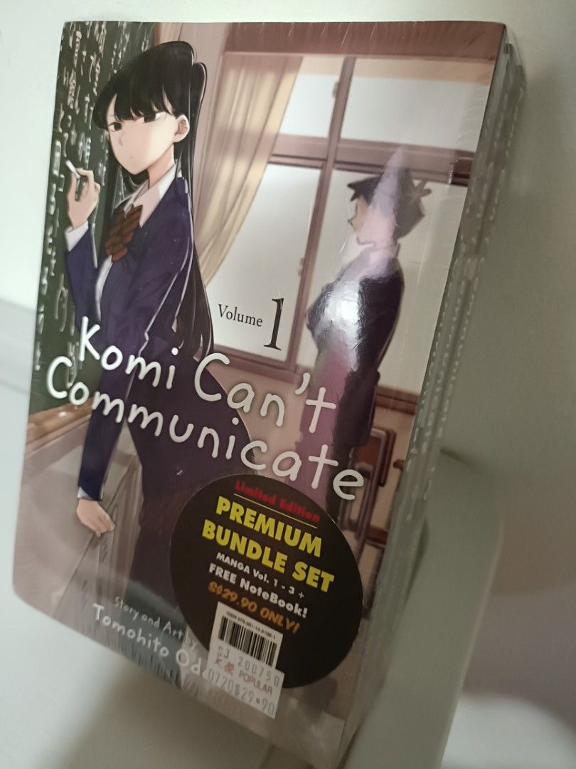 Komi Can't Communicate Vol. 1-3, Hobbies & Toys, Books & Magazines ...