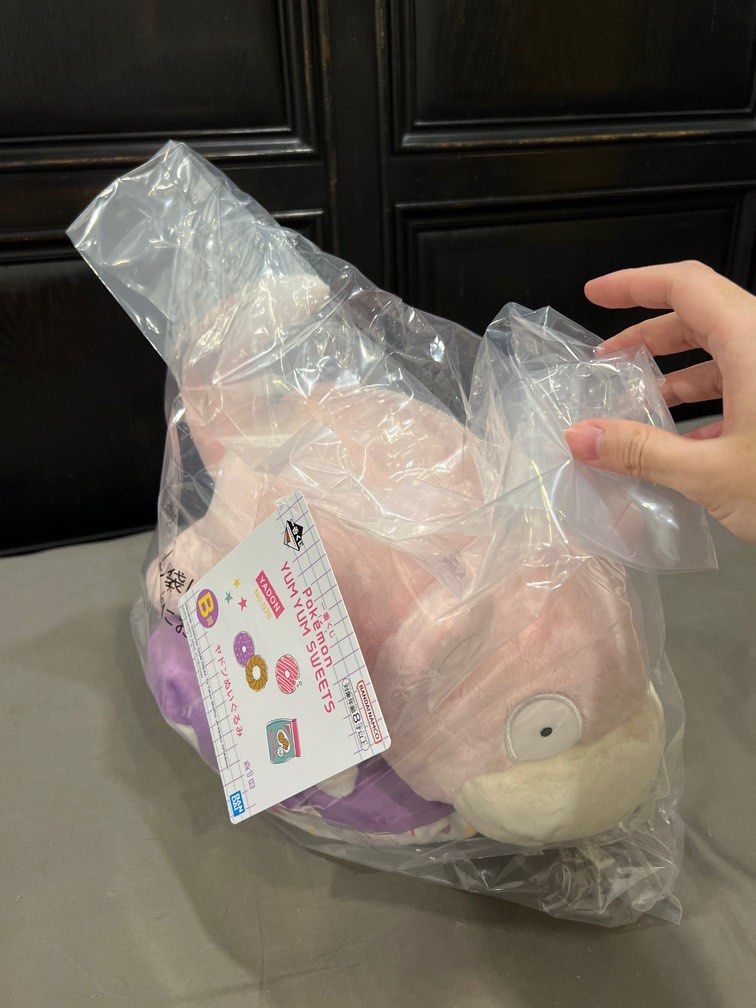 [Kuji] Pokemon Yum Yum Sweets - Yadon (Slowpoke) Plush Toy (Prize B ...