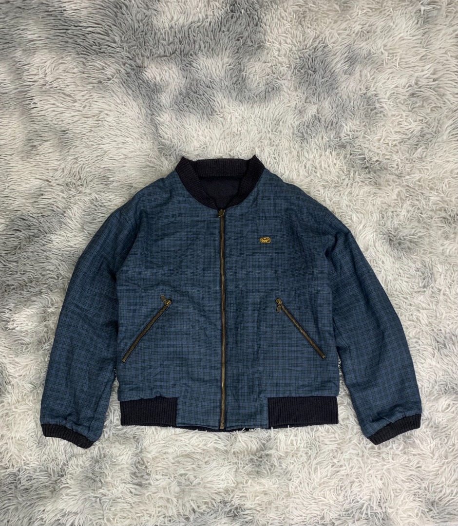 Lacoste Reversible Vintage Jacket, Men's Fashion, Coats, Jackets and ...