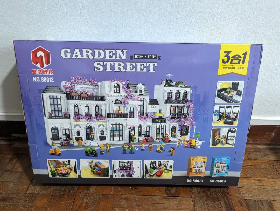 Lego compatible buildings (3 sets for $75) - Garden Street, Hobbies ...
