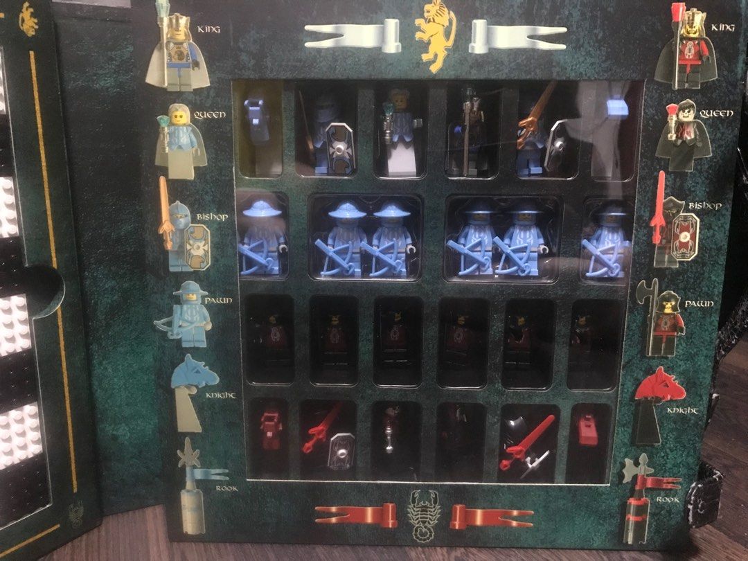 Lego Knights Kingdom Chess Set (Retired), Hobbies & Toys, Toys & Games ...