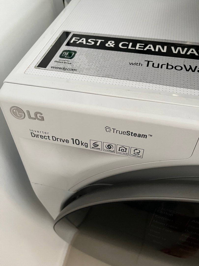 LG 10kg, TWIN Load Smart Washing Machine with Inverter Direct Drive ...