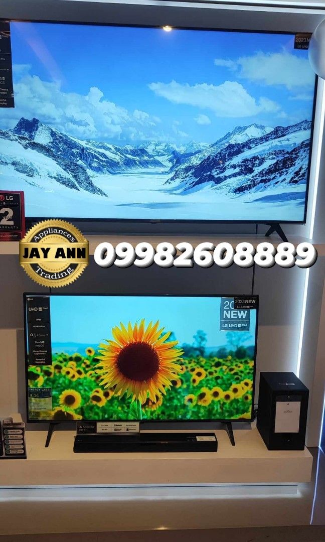 LG 4K UHD SMART TV NEW MODEL 2023 RAINY DAY SEASON, TV & Home ...