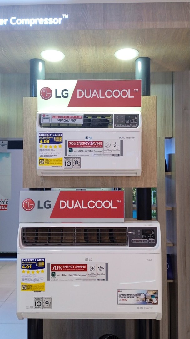 LG WINDOW TYPE INVERTER AIRCON, TV & Home Appliances, Air Conditioning ...