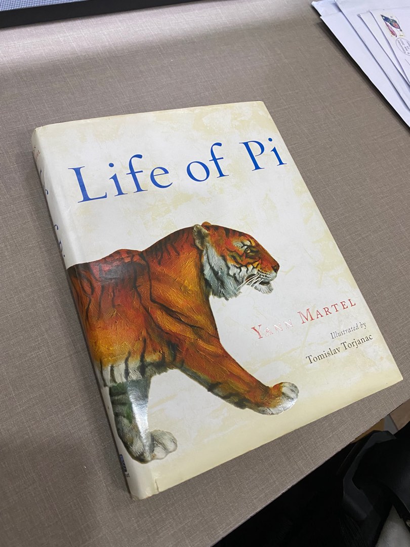 Life Of Pi Yann Martel Novelstorybook Classic Hard Cover Hobbies And Toys Books And Magazines