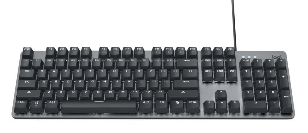 Logitech K845 Mechanical Illuminated Wired Keyboard (Tactile switch ...