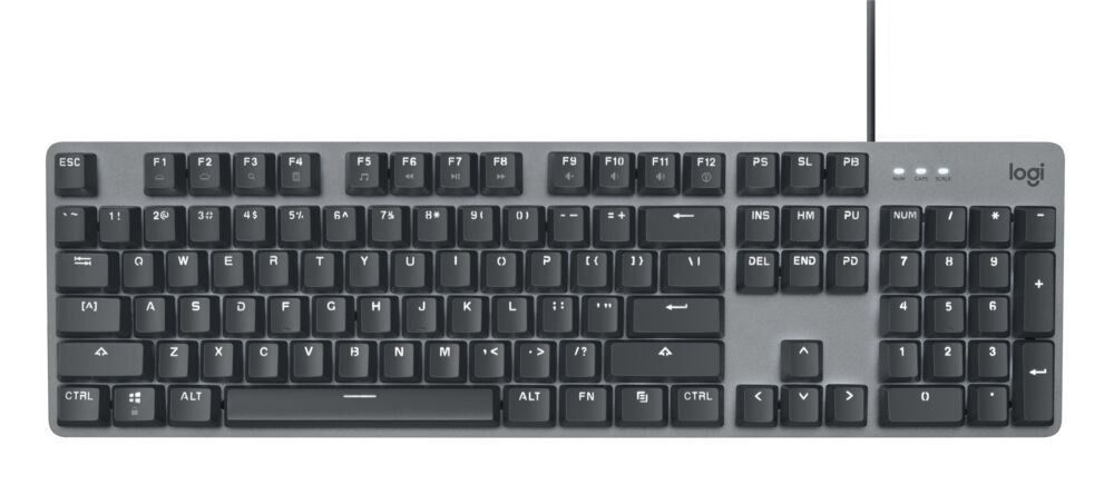 Logitech K845 Mechanical Illuminated Wired Keyboard (Tactile switch ...