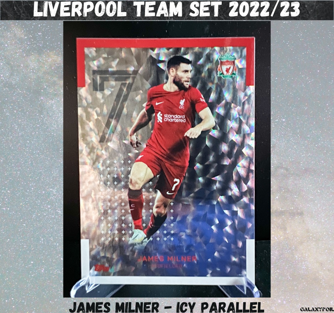 Liverpool Team Set 2022/23: James Milner - Icy Parallel, Hobbies & Toys ...