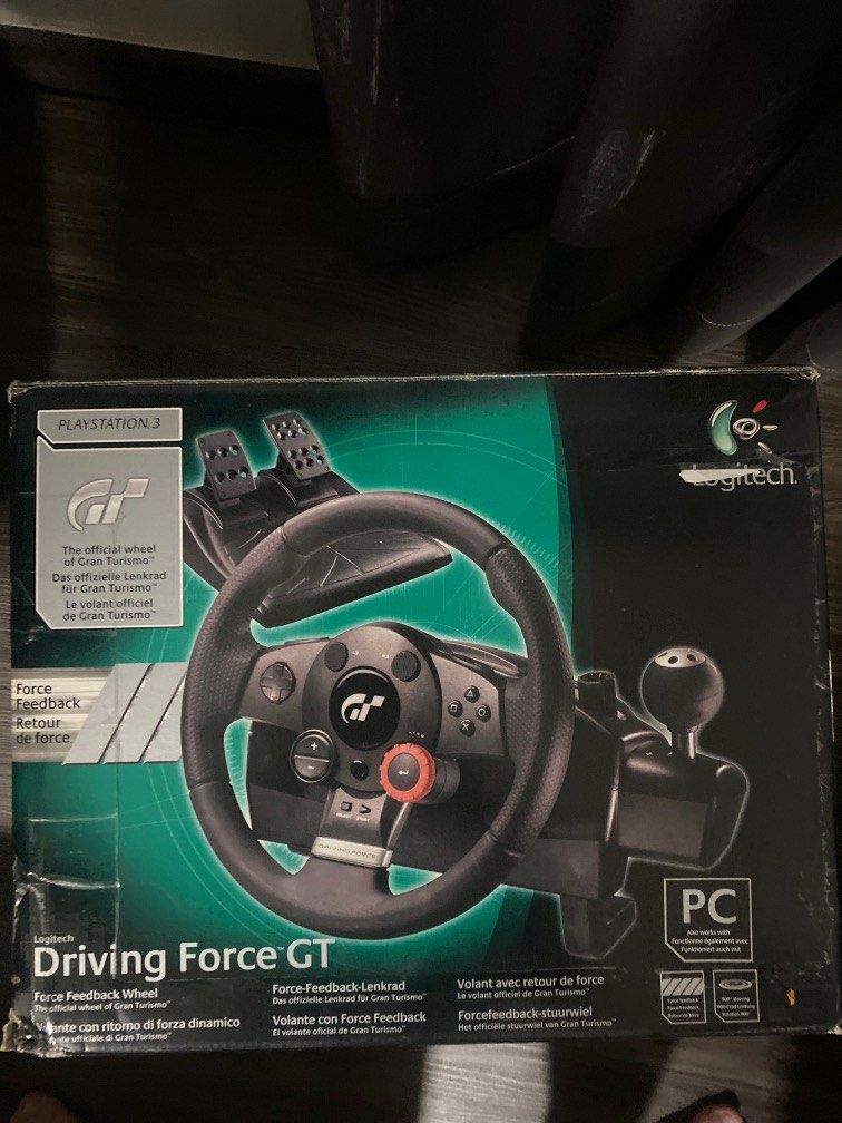 Logitech driving force GT, Video Gaming, Gaming Accessories ...