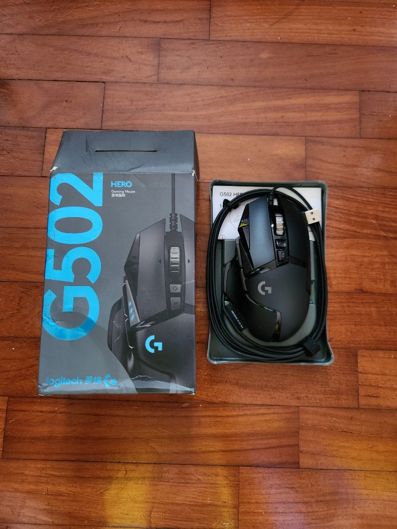 Logitech G502 wired gaming mouse, Computers & Tech, Parts & Accessories ...