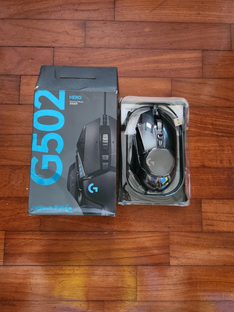 Logitech G502 wired gaming mouse, Computers & Tech, Parts & Accessories ...