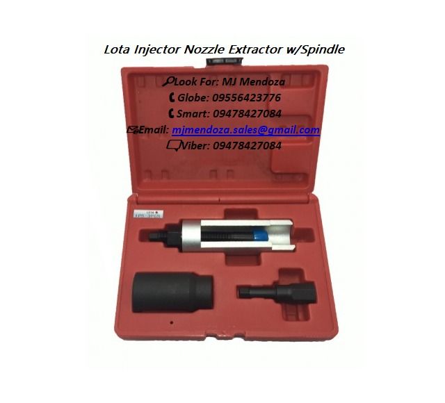 Lota Injector Nozzle Extractor w/Spindle, Commercial & Industrial, Industrial Equipment on Carousell