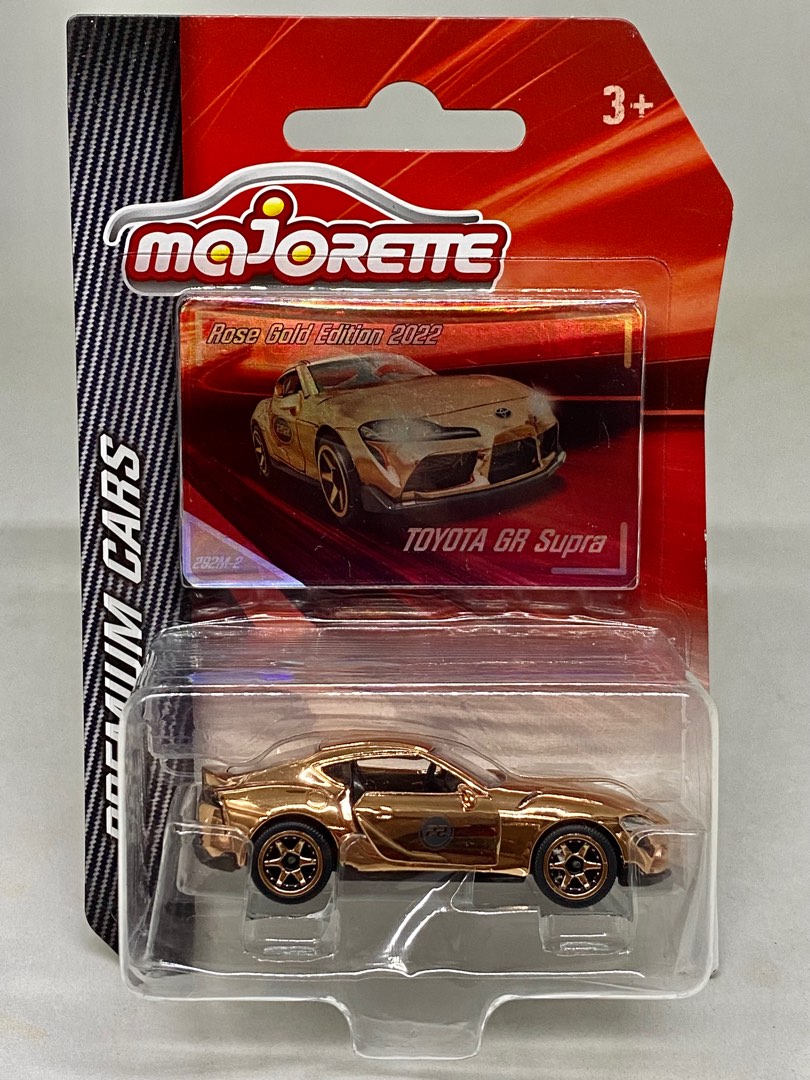 Majorette TOYOTA GR SUPRA Rose Gold Edition 2022 Super Chase Premium 56 ...