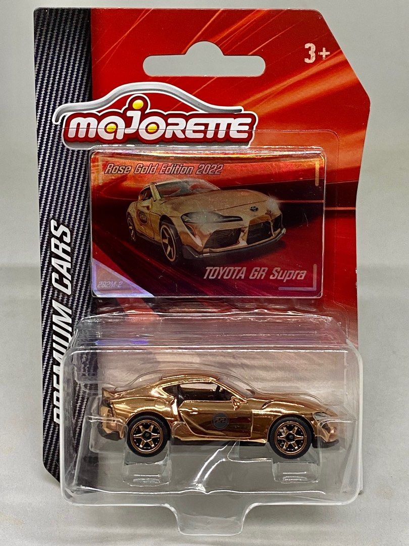 Majorette TOYOTA GR SUPRA Rose Gold Edition 2022 Super Chase Premium 56 ...
