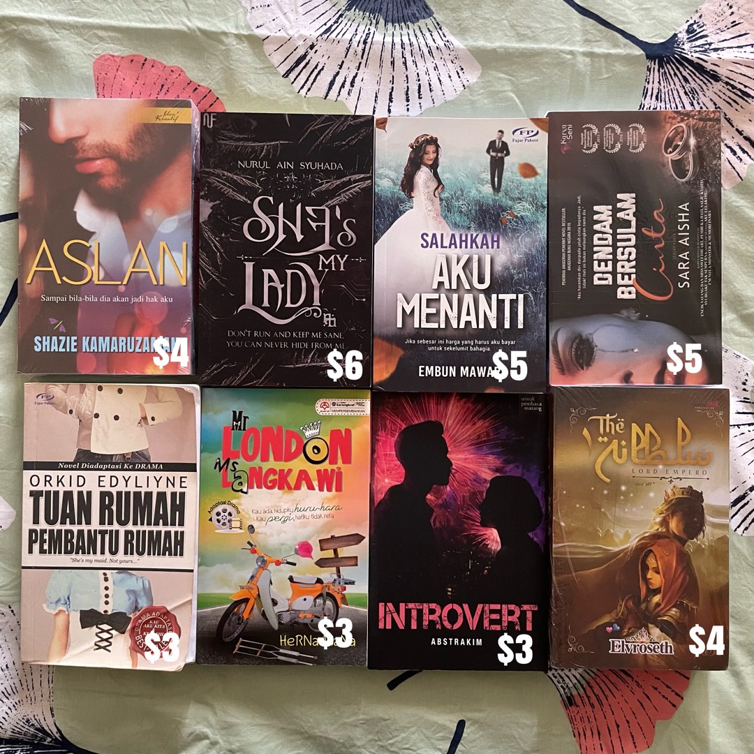 Malay Novel/Malay Book, Hobbies & Toys, Books & Magazines, Fiction ...