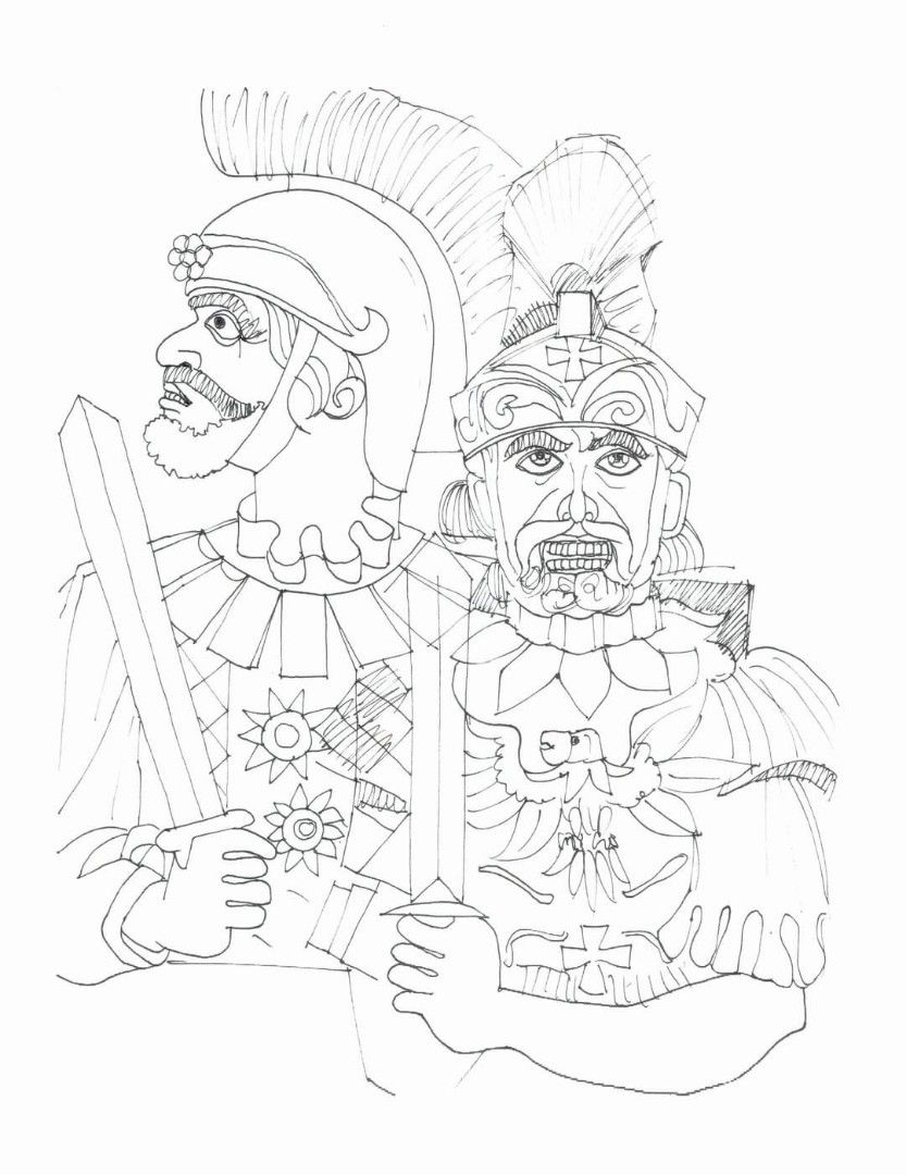 Manuel Rodriguez Sr. Moriones (1982) sketch + study, Hobbies & Toys, Stationary & Craft, Art ...