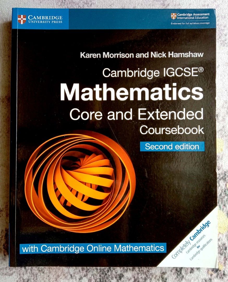 Mathematics Core and Extended Coursebook, Hobbies & Toys, Books ...