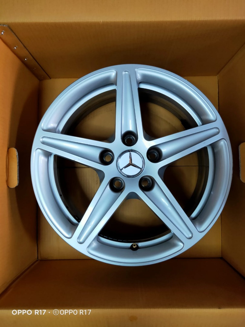 Mercedes Rim 16, Car Accessories, Tyres & Rims on Carousell