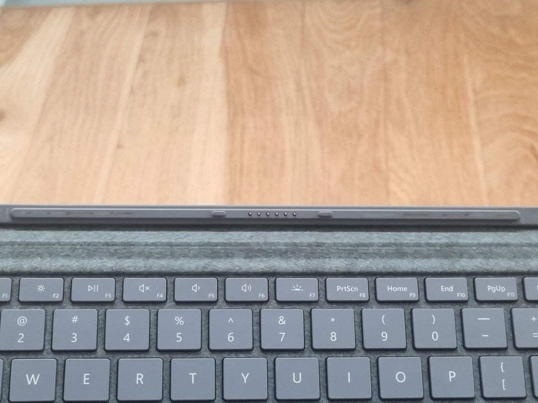 Microsoft Surface Pro Signature Type Cover Keyboard Ice Blue, Computers ...