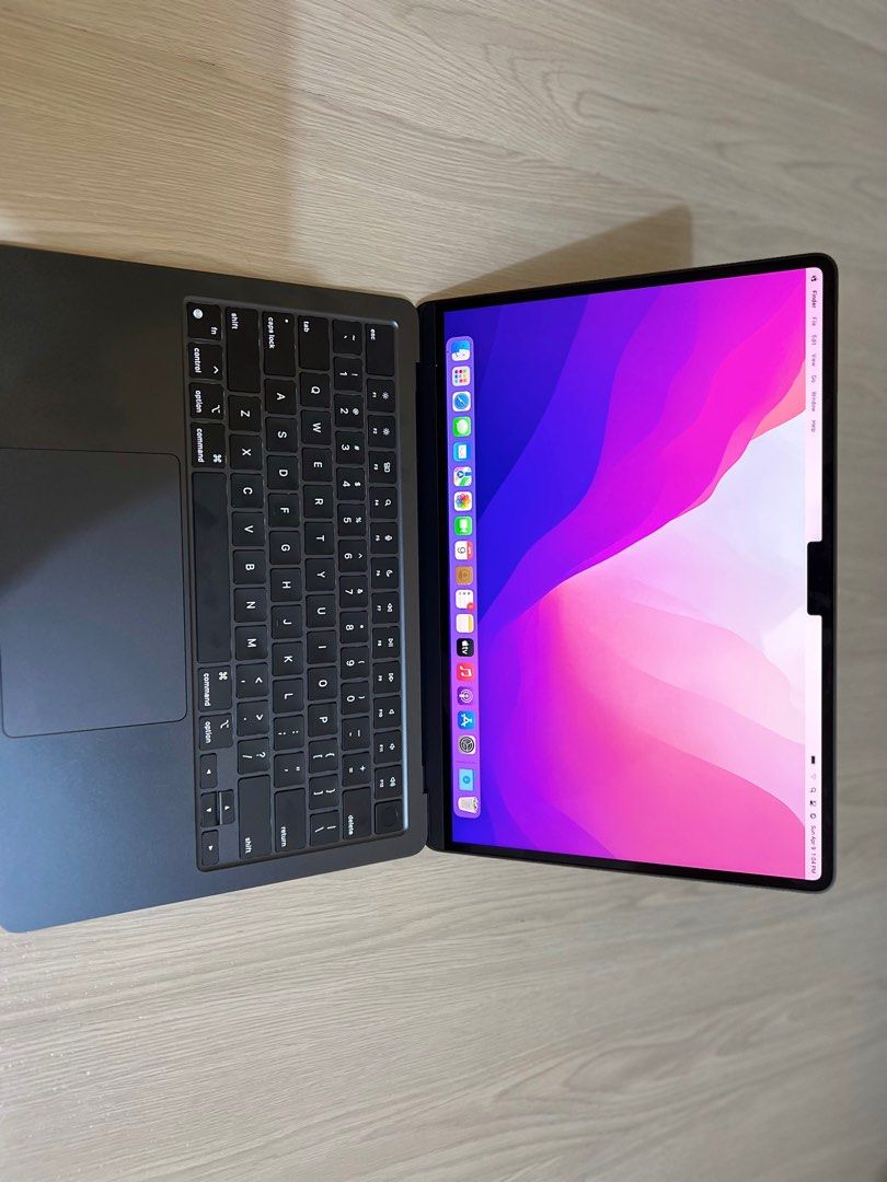 MIDNIGHT BLUE MACBOOK AIR M2 CHIP WITH FREE MS OFFICE 365, Computers ...