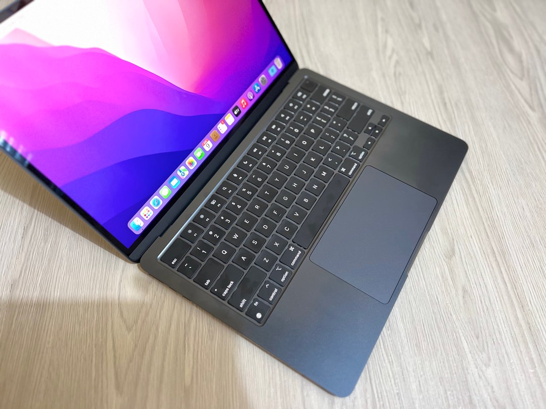 MIDNIGHT BLUE MACBOOK AIR M2 CHIP WITH FREE MS OFFICE 365, Computers ...