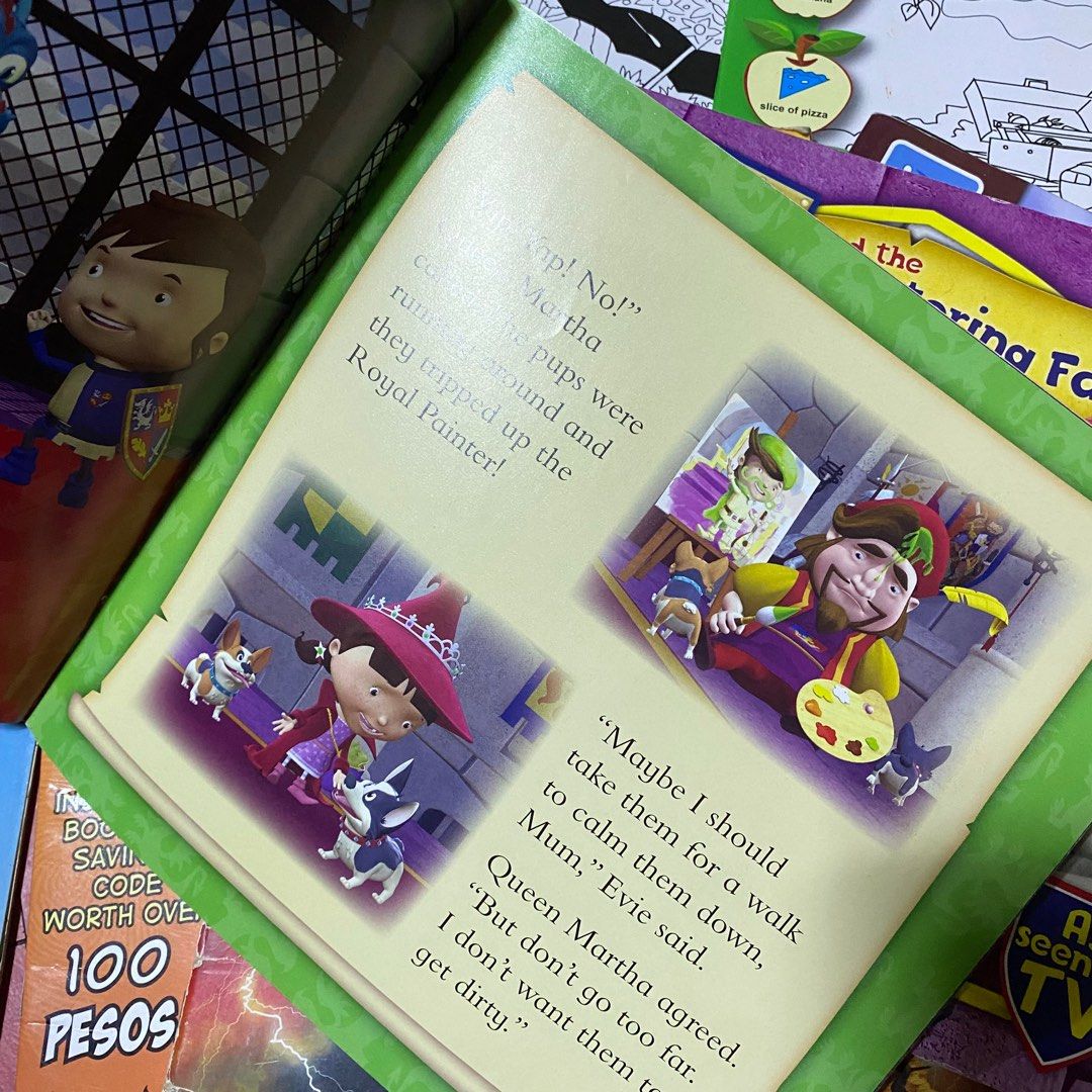 Mike the Knight Children’s Storybook on Carousell