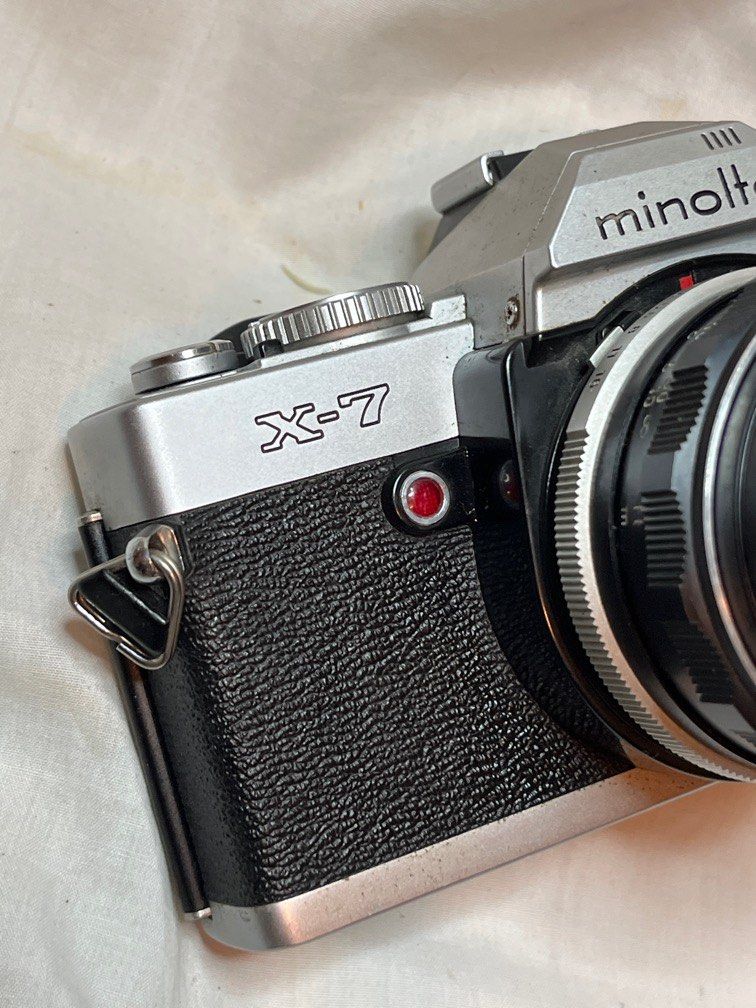 MINOLTA X7 & Lens, Photography, Cameras on Carousell