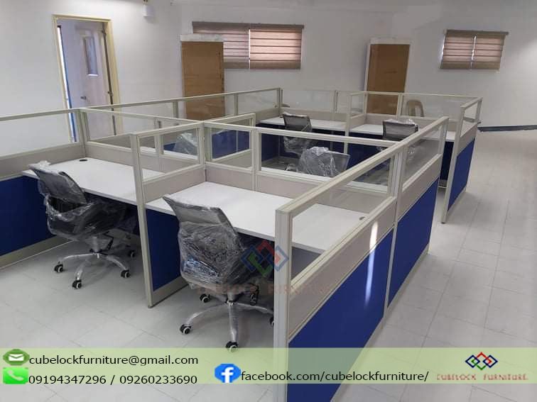 Modular Office Cubicles and Modular Office Tables on Carousell