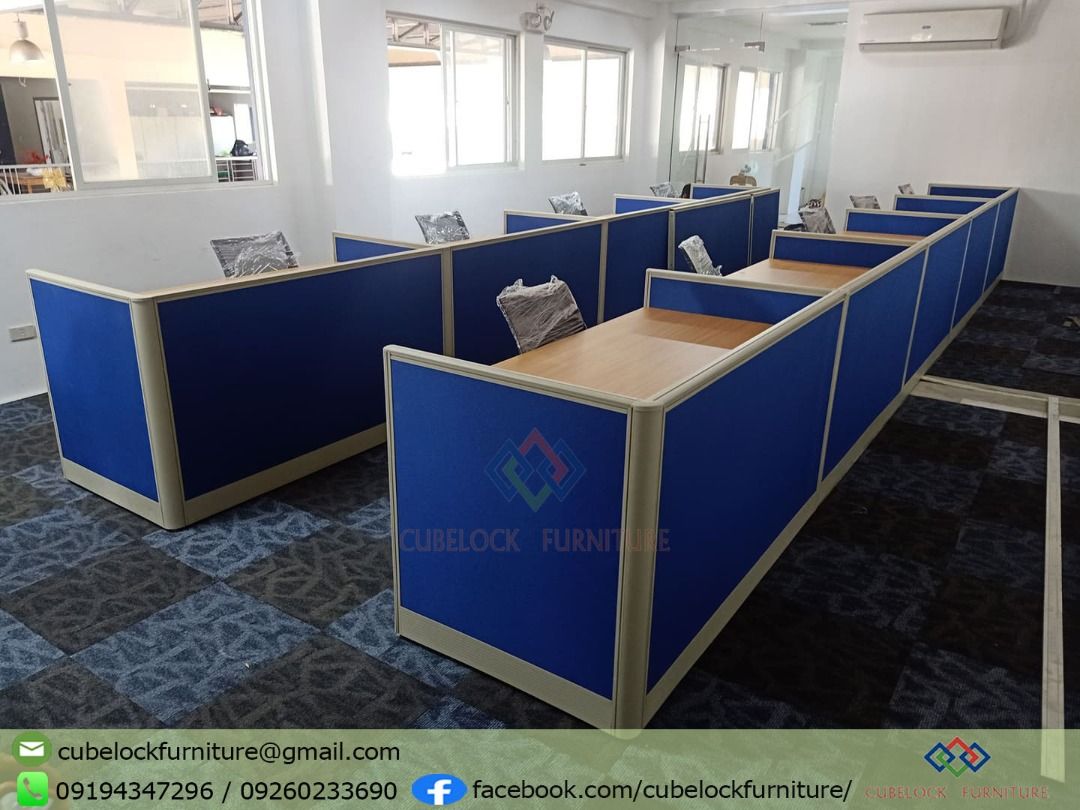 Modular Office Cubicles and Modular Office Tables on Carousell