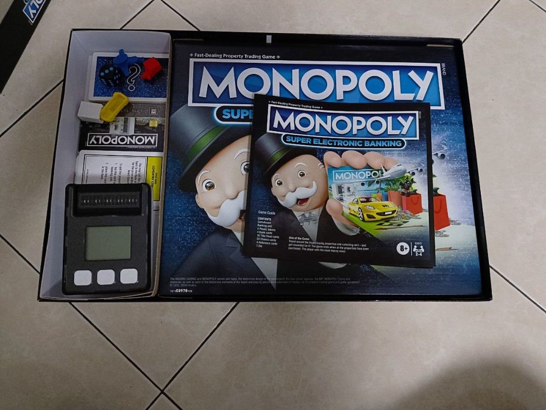 Monopoly electronic banking (official), Hobbies & Toys, Toys & Games on ...