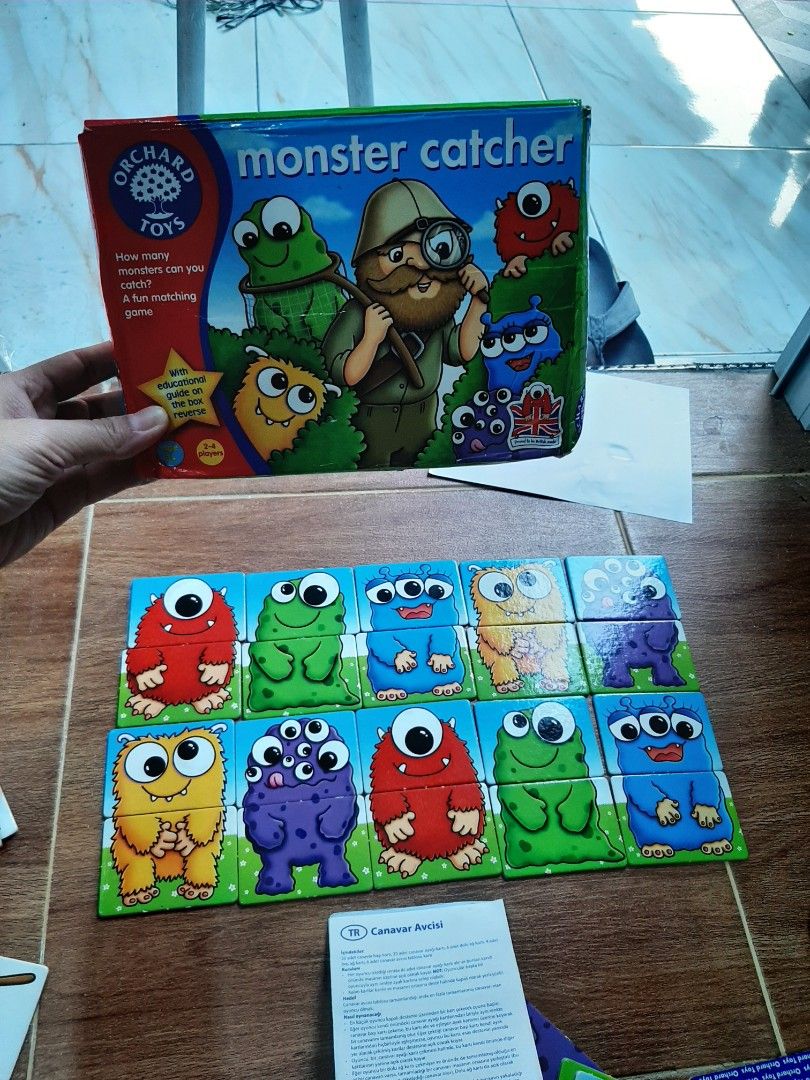 Monster catcher orchard toys, Toys & Collectibles, Permainan Papan ...