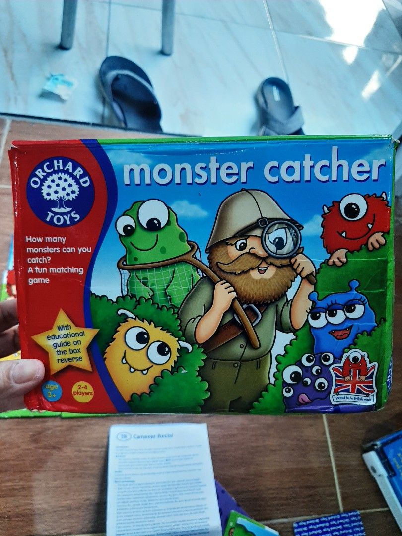 Monster catcher orchard toys, Toys & Collectibles, Permainan Papan ...
