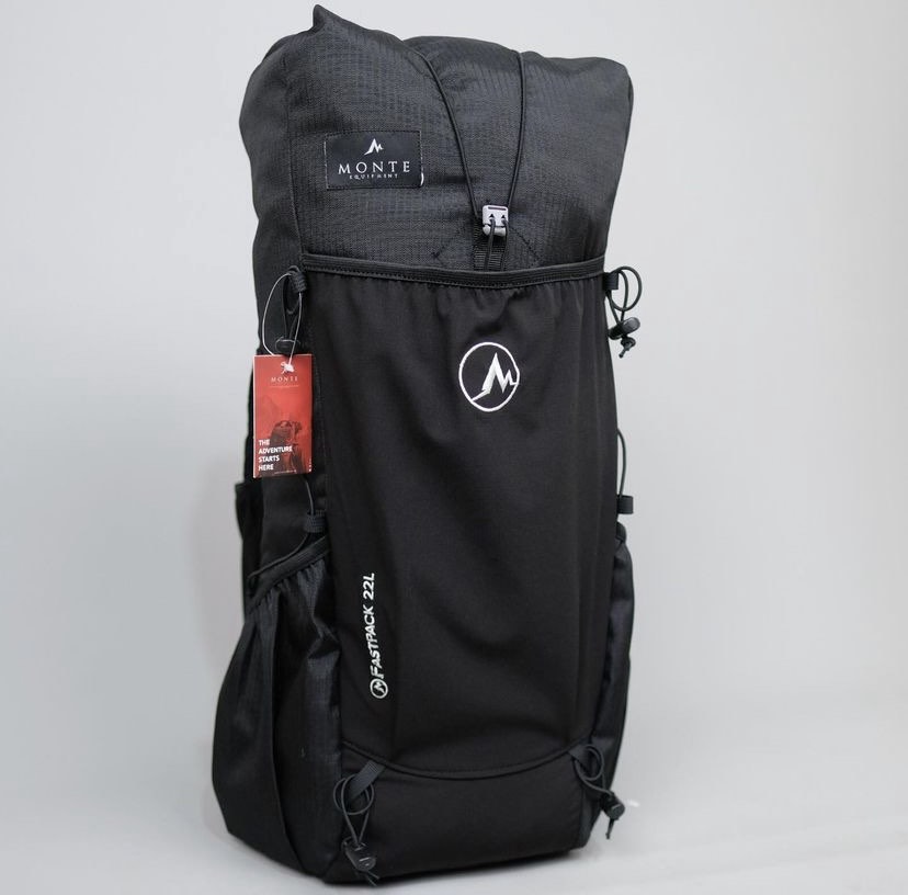 Monte equipment Fastpack 22L Black, 運動產品, 行山及露營 - Carousell