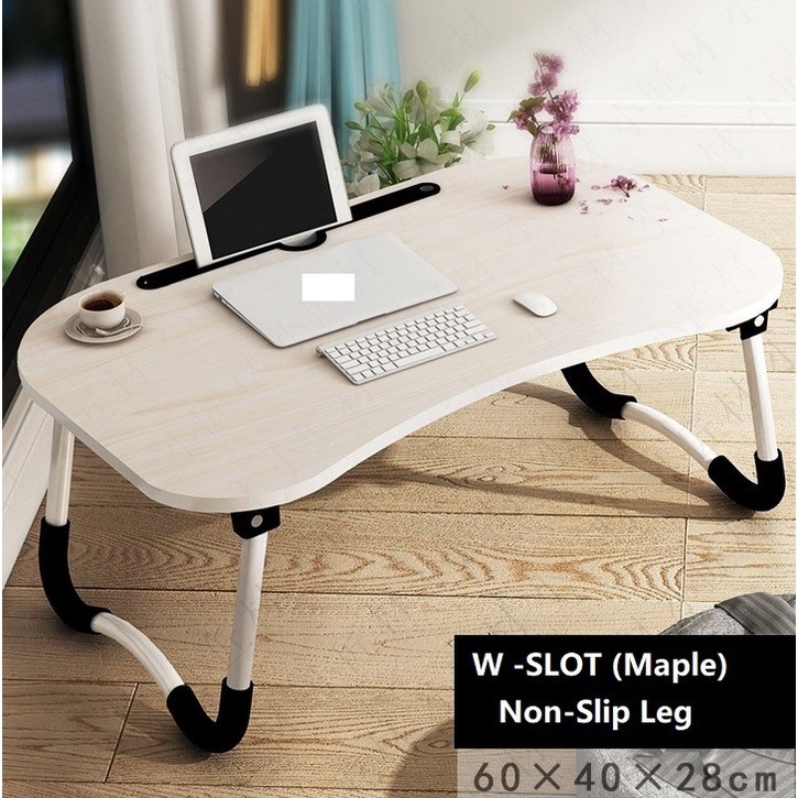 Multi-purpose Foldable Laptop Table Lazy Table Bed Table, Furniture & Home Living, Furniture ...