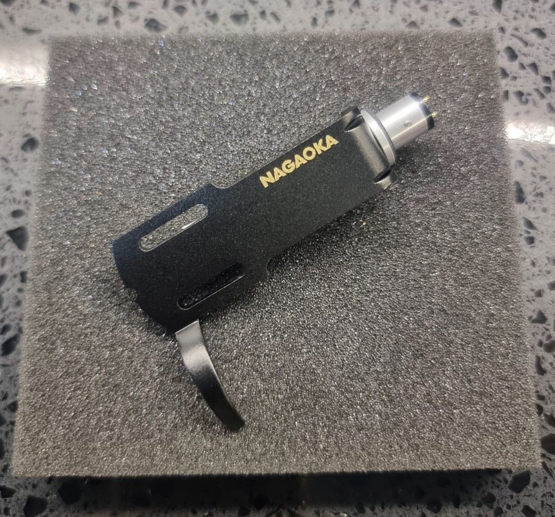 Nagaoka Headshell with leads, Audio, Other Audio Equipment on Carousell