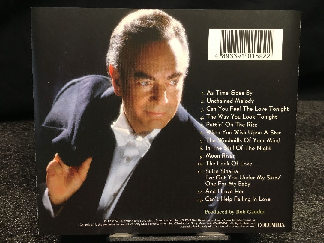 CD - Neil Diamond - The Best Of The Movie Album, Hobbies & Toys, Music ...