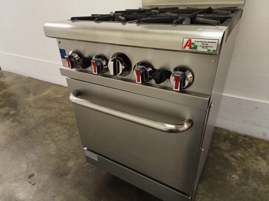 New 4 ring burner with oven, TV & Home Appliances, Kitchen Appliances ...