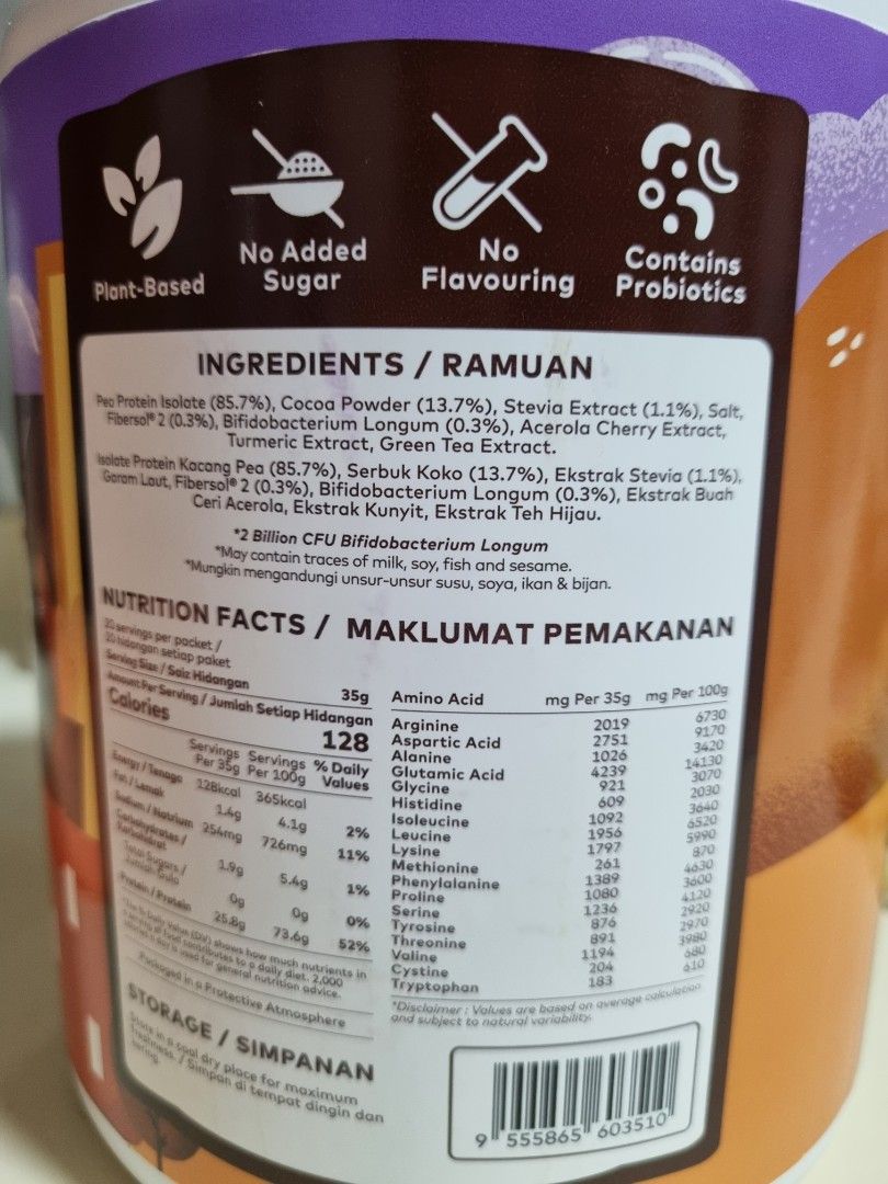 New amazin graze Choco-holic Protein Blend (700g), Health & Nutrition, Health Supplements ...