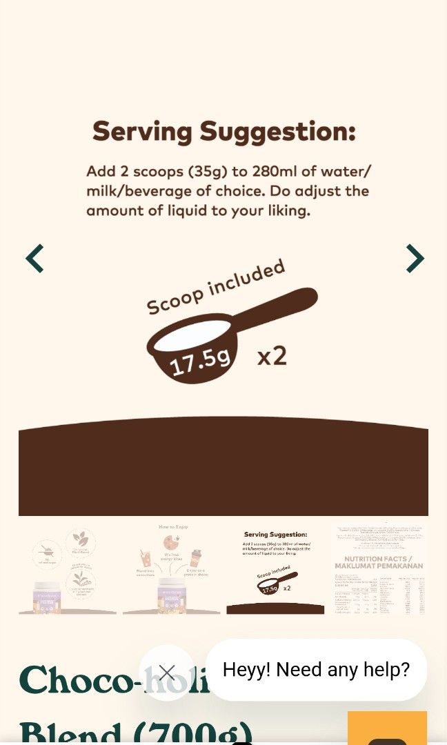 New amazin graze Choco-holic Protein Blend (700g), Health & Nutrition, Health Supplements ...