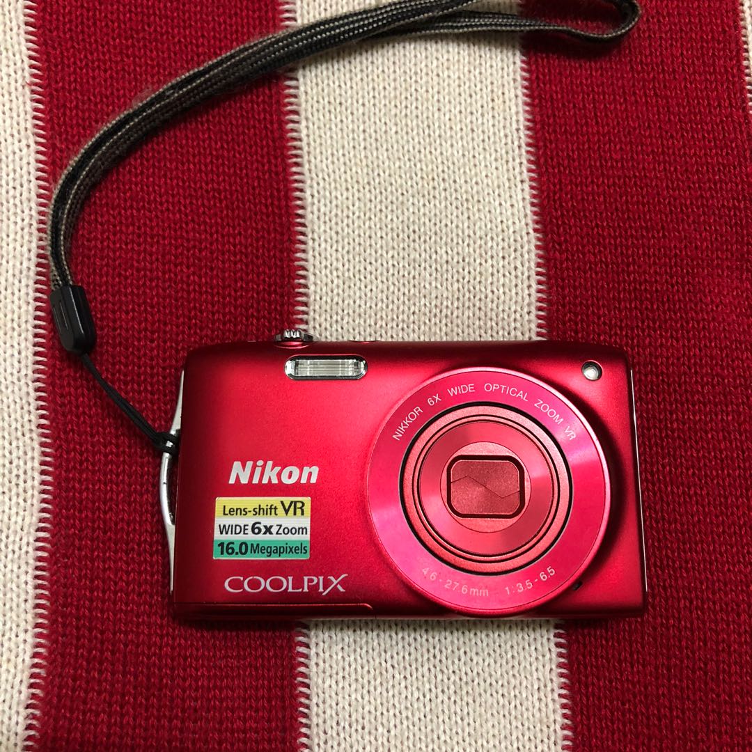 Nikon Coolpix S3300 Camera Digital, Photography, Cameras on Carousell