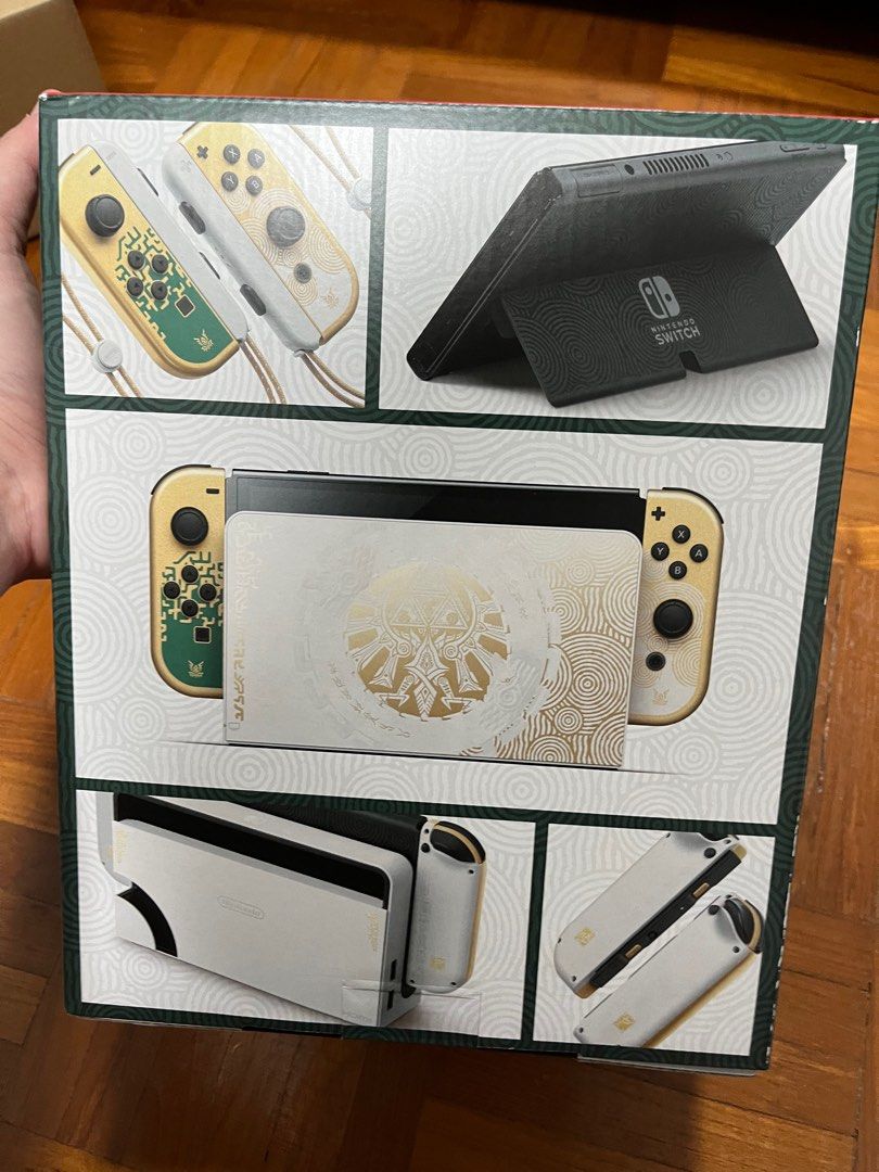 Nintendo switch oled Zelda Nintendo switch oled limited edition, Video ...