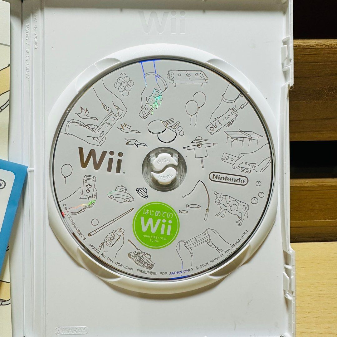 Nintendo WII - First Step to WIi Complete from Japan, Video Gaming ...