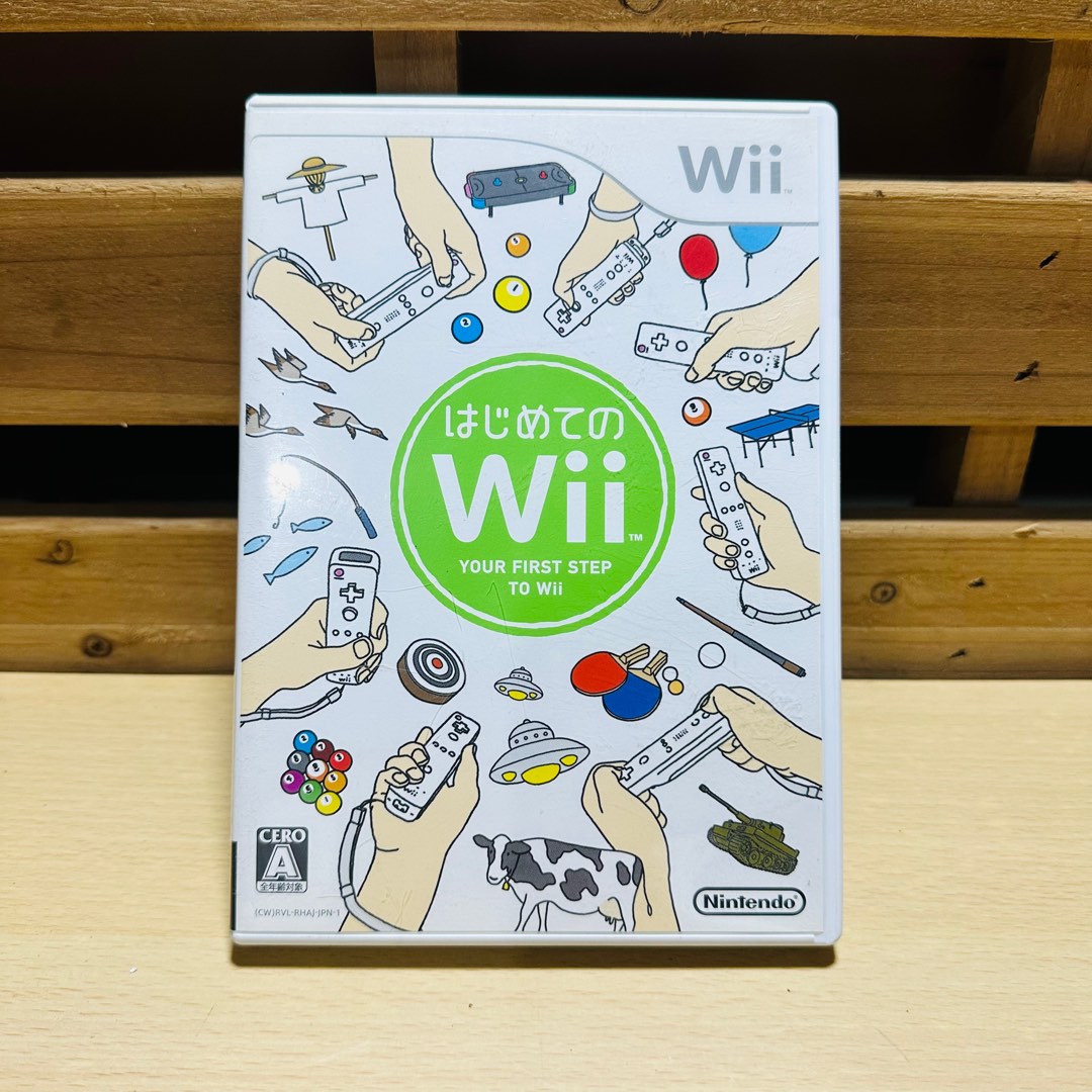 Nintendo WII - First Step to WIi Complete from Japan, Video Gaming ...