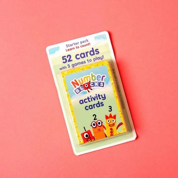 Numberblocks starter pack 52 activity cards, 興趣及遊戲, 書本 & 文具, 小朋友書 ...