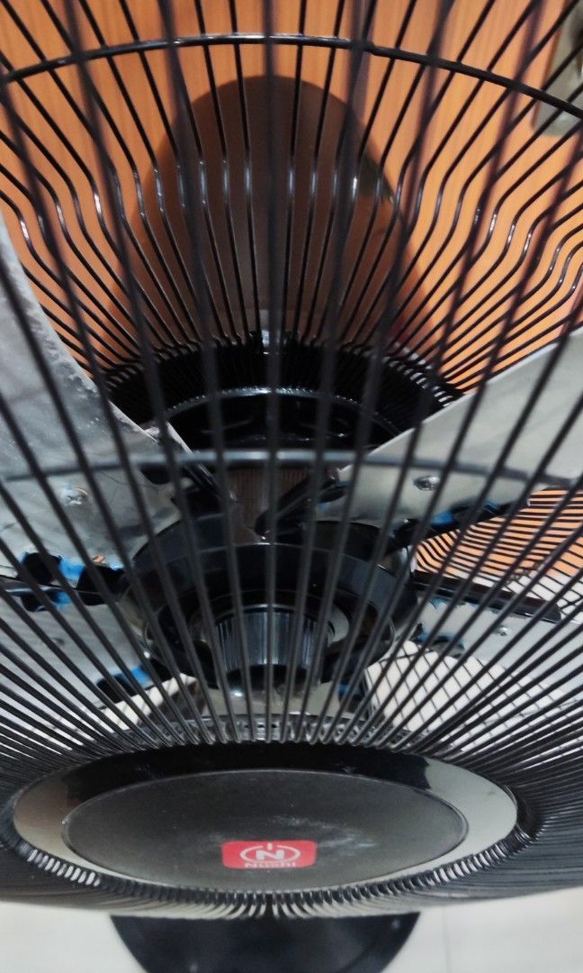Nushi 18" stand fan (metal blade), Furniture & Home Living, Lighting ...