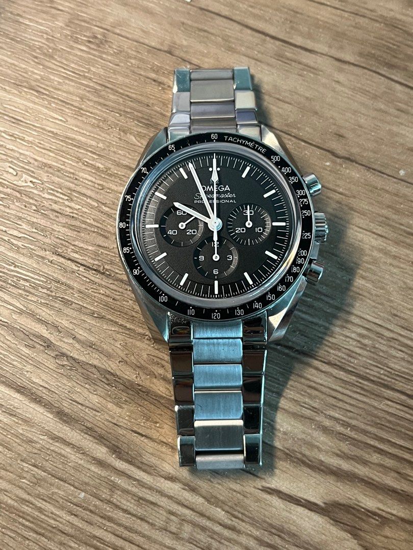 Omega Speedmaster 3861 Sapphire, Luxury, Watches on Carousell