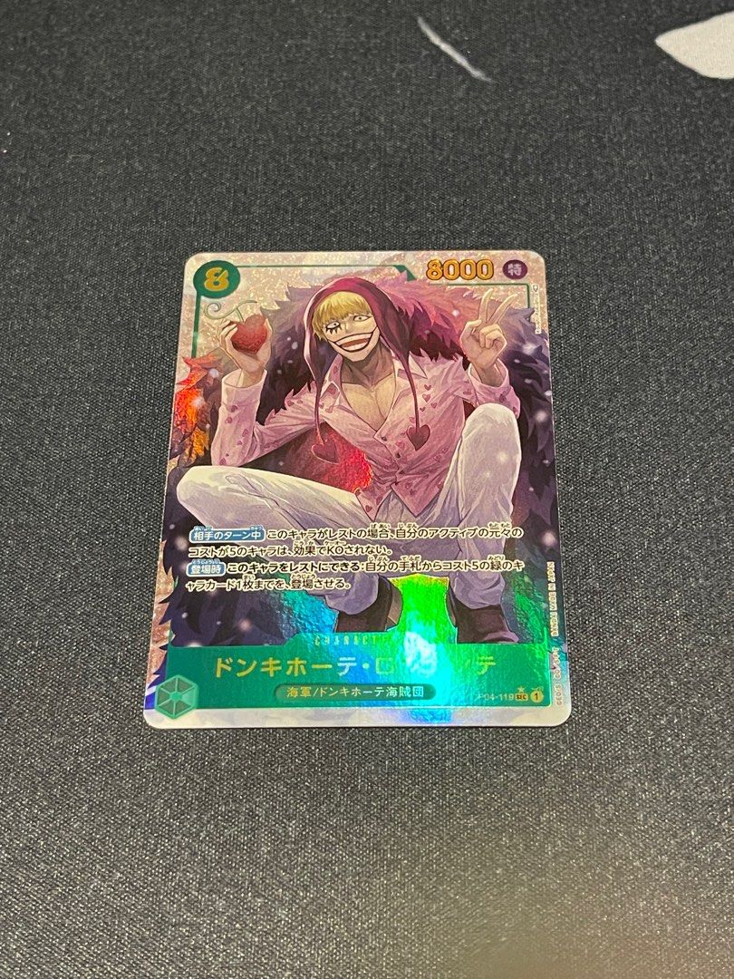 One Piece OP4 TCG Corozon Psec, Hobbies & Toys, Memorabilia ...