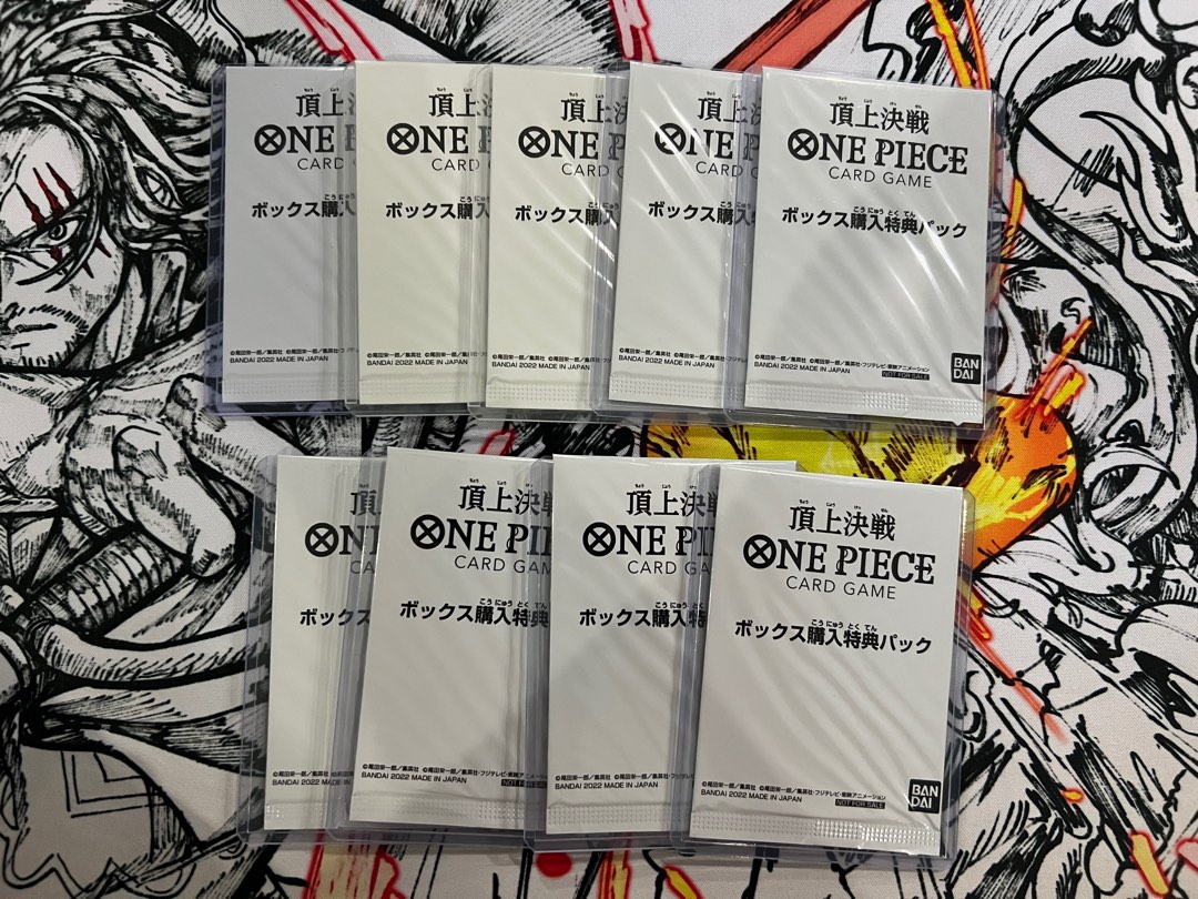 One Piece OP02 Box Topper , Hobbies & Toys, Toys & Games on Carousell